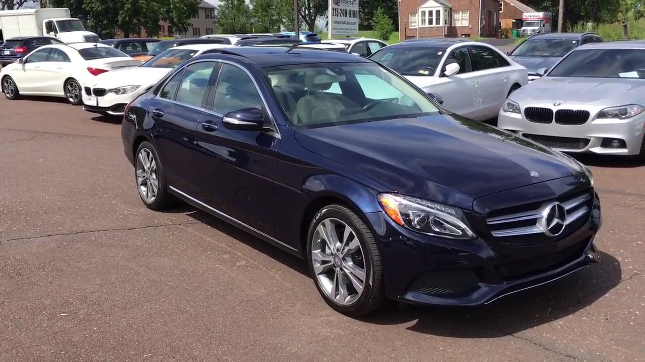 2015 Mercedes C300 4Matic AWD Sedan for sale at eimports4Less - YouTube