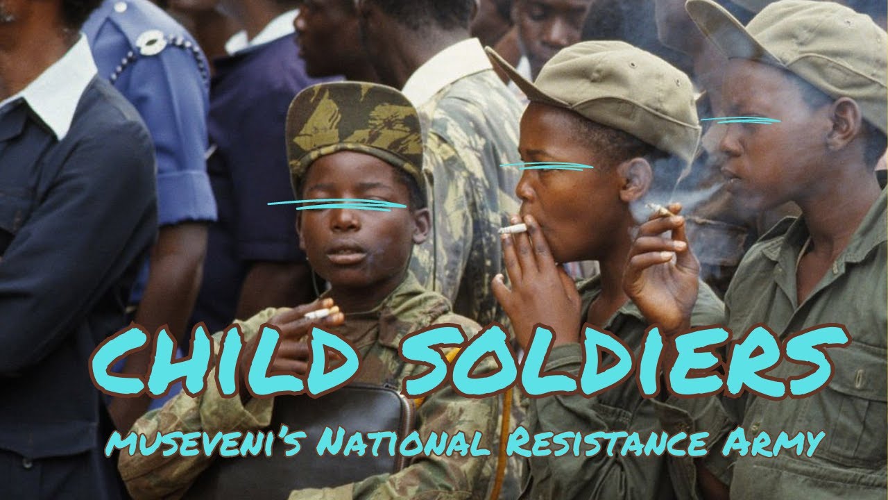 Child soldiers in the National Resistance Army(80s), Led by President ...