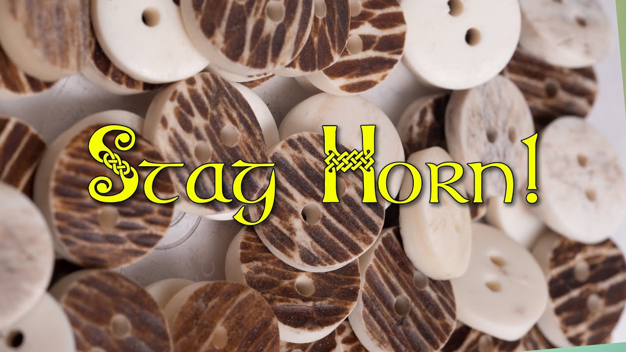 All About Stag Horn - Is this the most traditional material for buttons ...