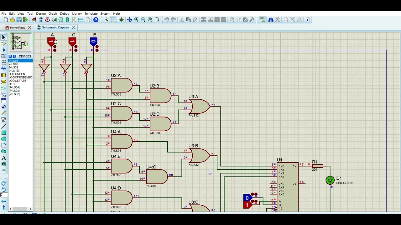 Experiencia 1 Simulación En Proteus Youtube