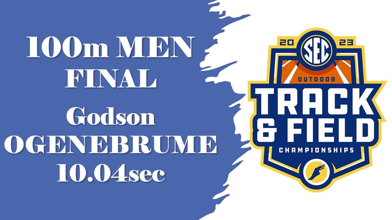 Godson Oghenebrume (Nigeria) - 100m Men Final in 10.04s - 2023 SEC ...