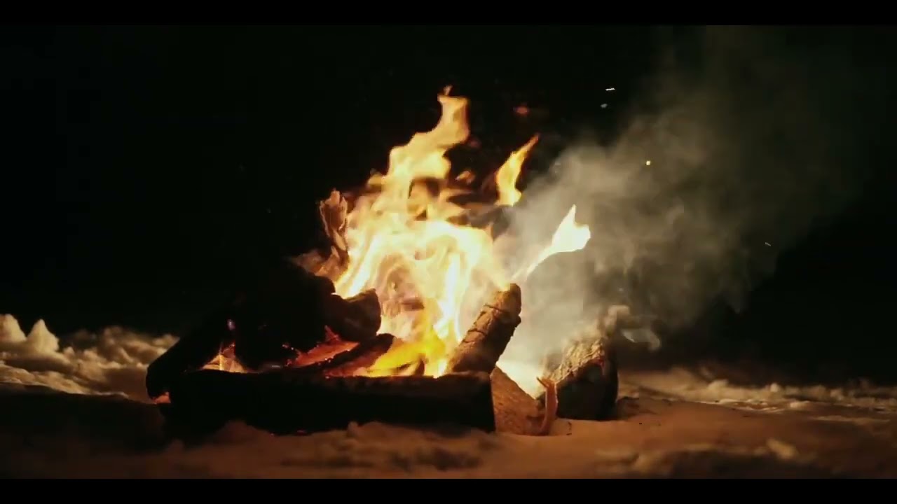 Crackling Camp Fire | 10+ Hours | Soothing Sounds of Fire | White Noise ...