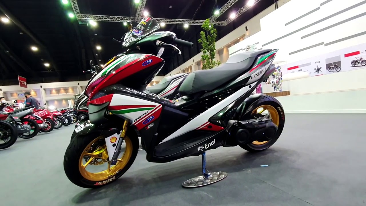 Yamaha Aerox Custom 2020 - YouTube