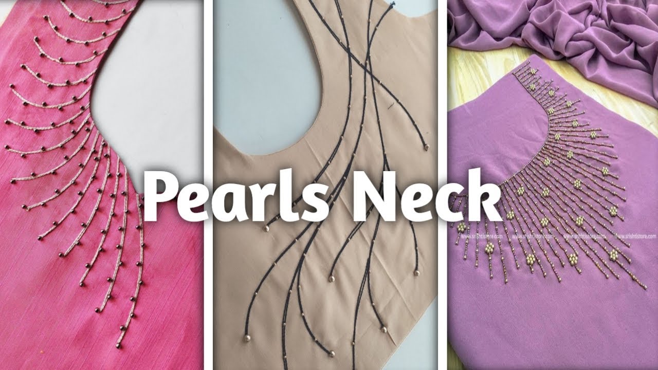 Trendy Pearls Neck Designs Ideas 2023 | @KushiMaqbool - YouTube