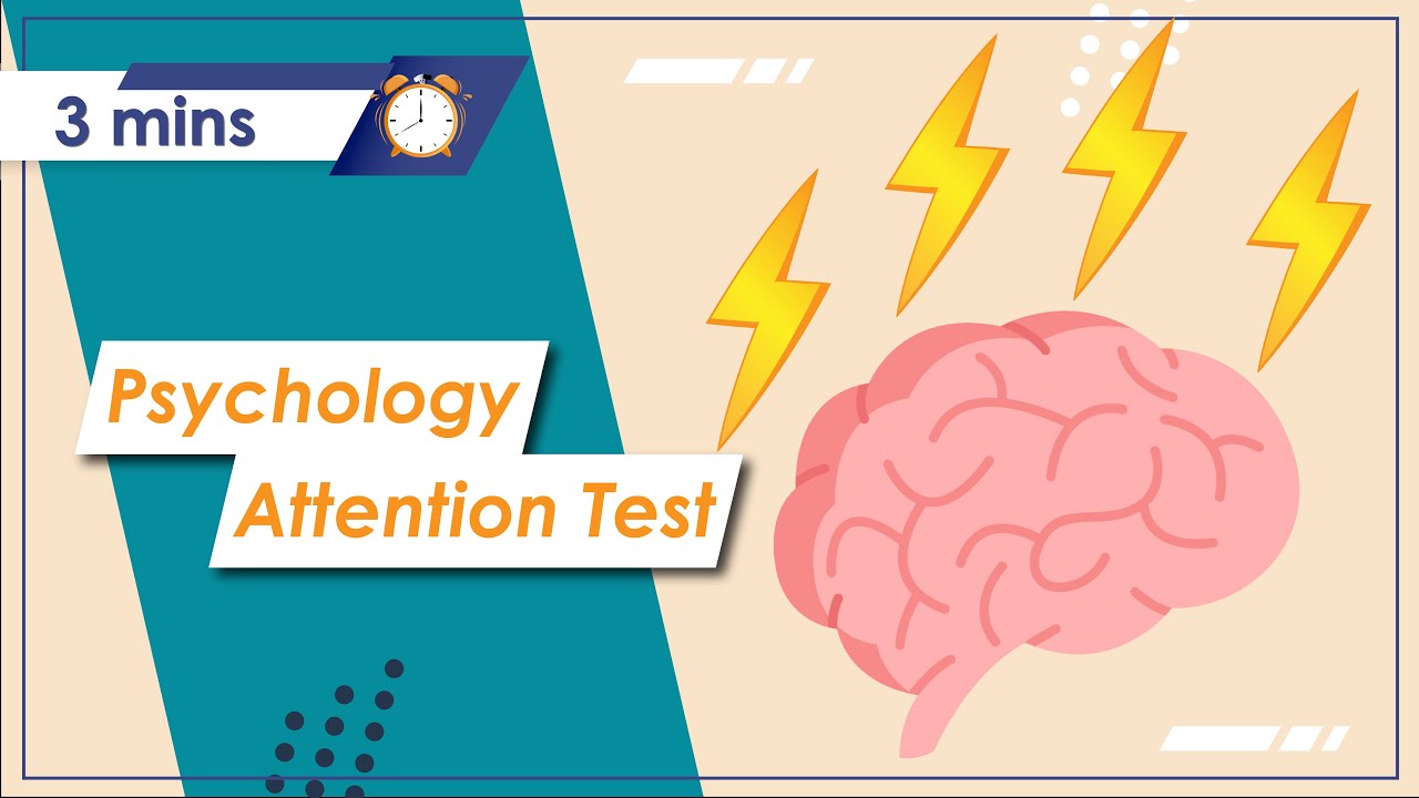 How strong is our attention?? Scientific psychology test for testing ...