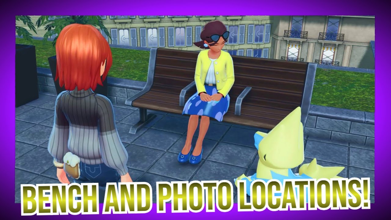 Bench and Photo Location! Side Mission 144! - Pokemon Legends: Z-A ...