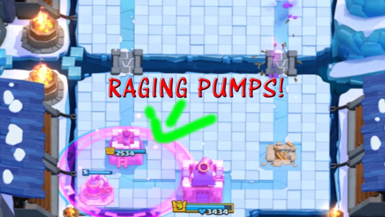 CLASH ROYALE-RAGING ELIXIR PUMPS!GOOD? - YouTube