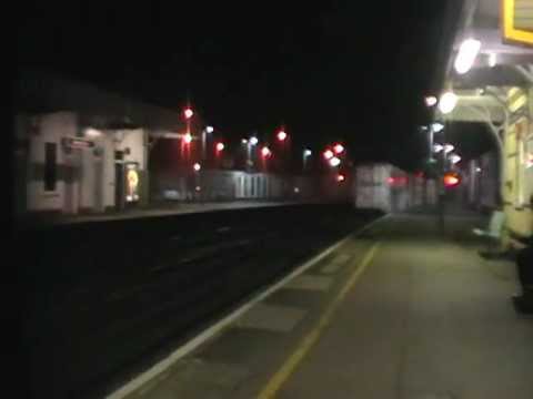 92 028 at Maidstone East with Stobart