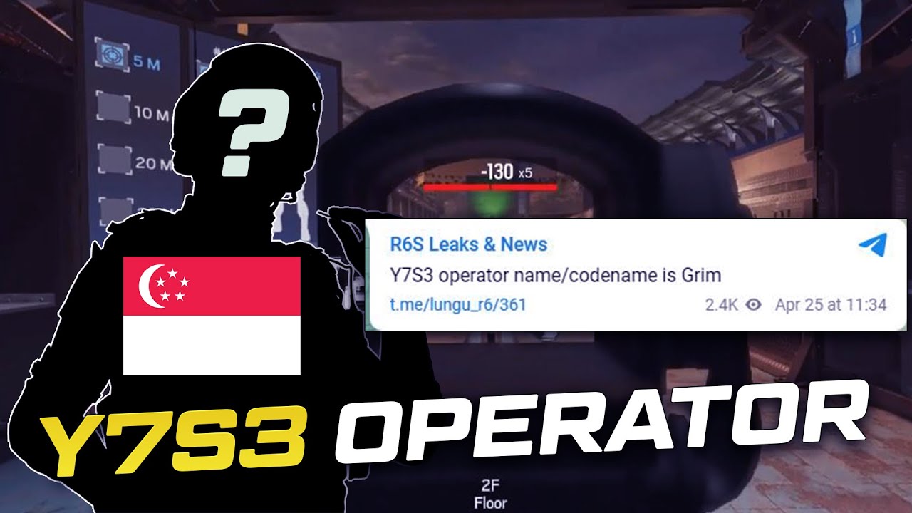 NEW Look at Y7S3 Operator "GRIM" in Rainbow Six Siege - YouTube