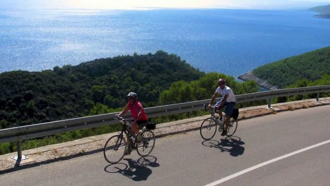 Bike and sail adventure tours Croatia - YouTube