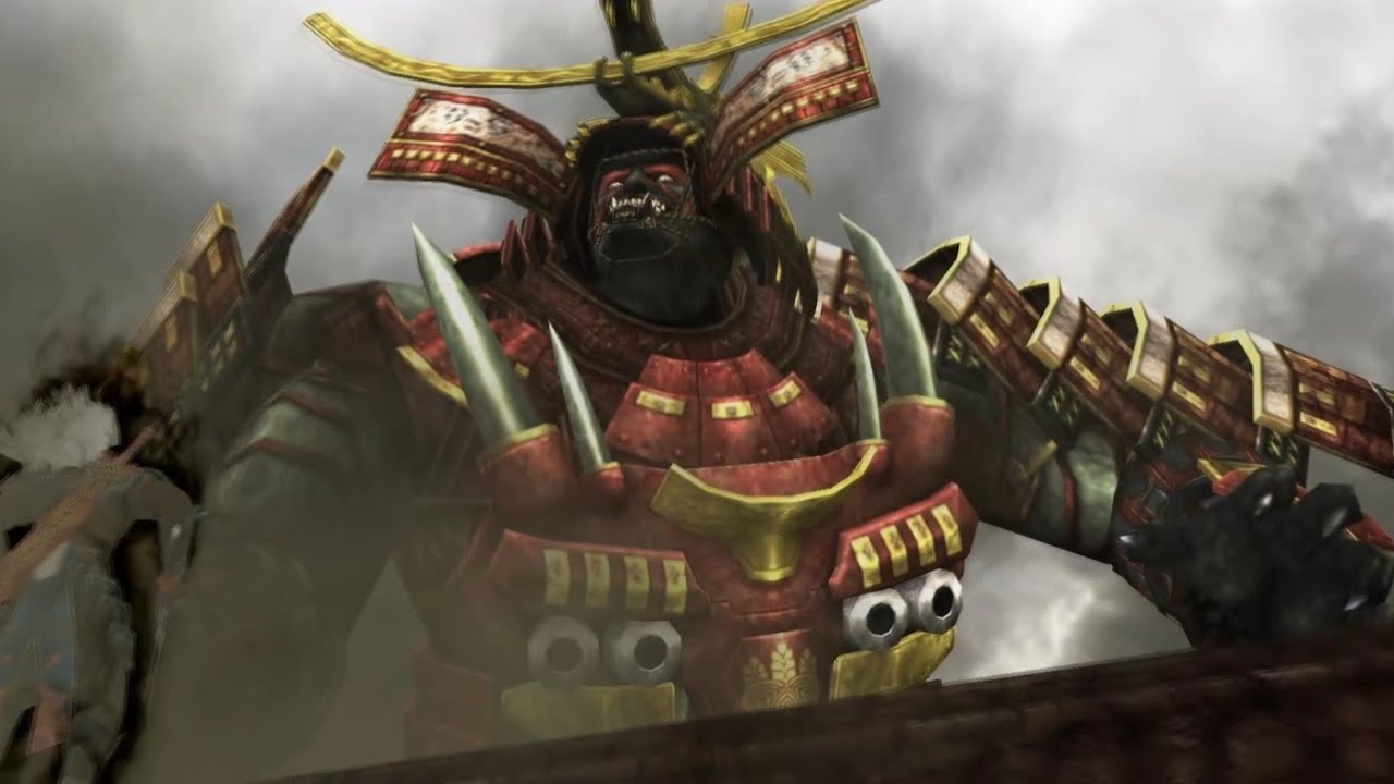 Onimusha: Dawn of Dreams • Giant Genma • Boss Fight - YouTube
