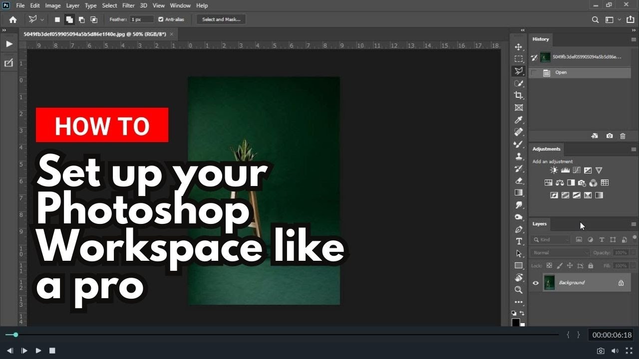 How to Customize Your Photoshop Workspace to Boost Your Editing speed ...