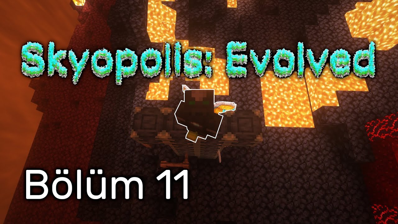 Ceilands Bossları, Sınırsız Netherite ve Wither Block - Skyopolis: Evolved Bölüm 11 - YouTube