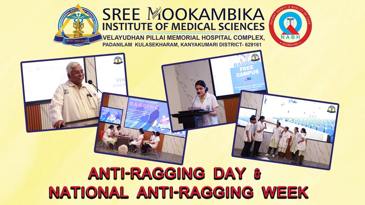 Observed Anti-Ragging Day and National Anti-Ragging Week. - YouTube