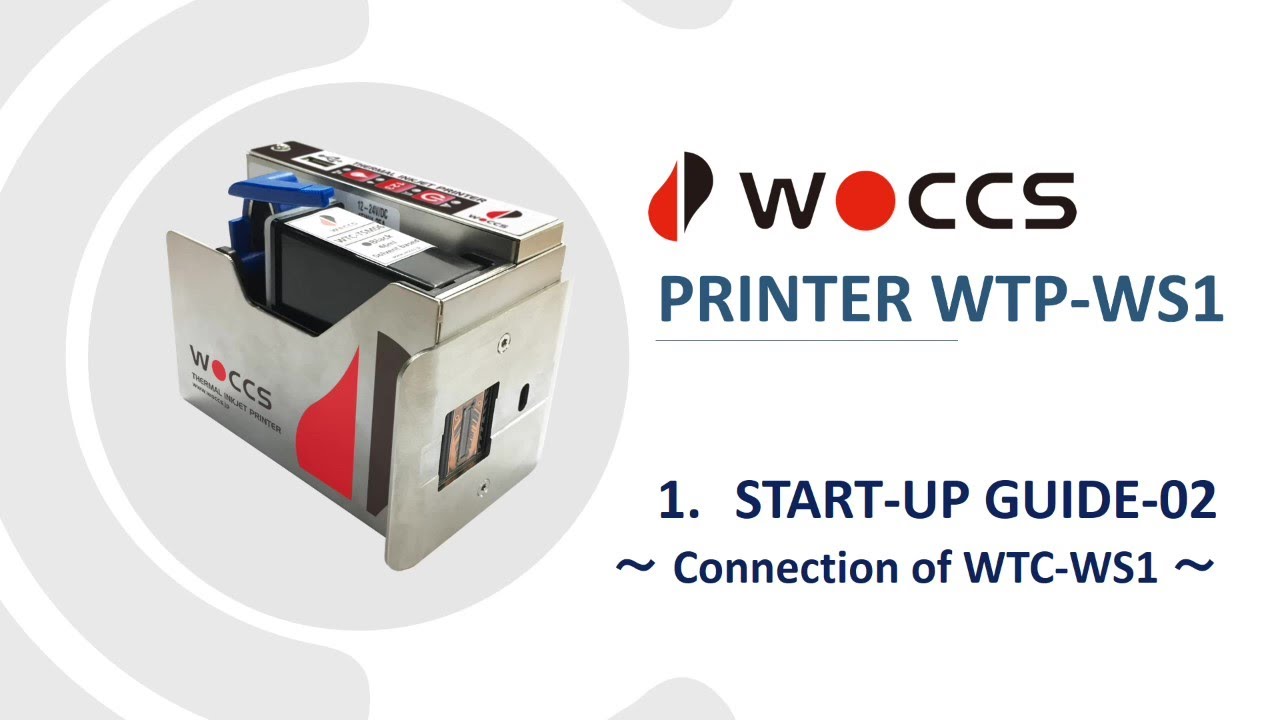 001 E WTP WS1 start up02 ～Connection of WTC-WS1～ - YouTube