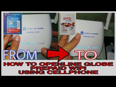 HOW TO OPENLINE GLOBE PREPAID WIFI USING CELLPHONE | GLOBE PREPAID WIFI ...