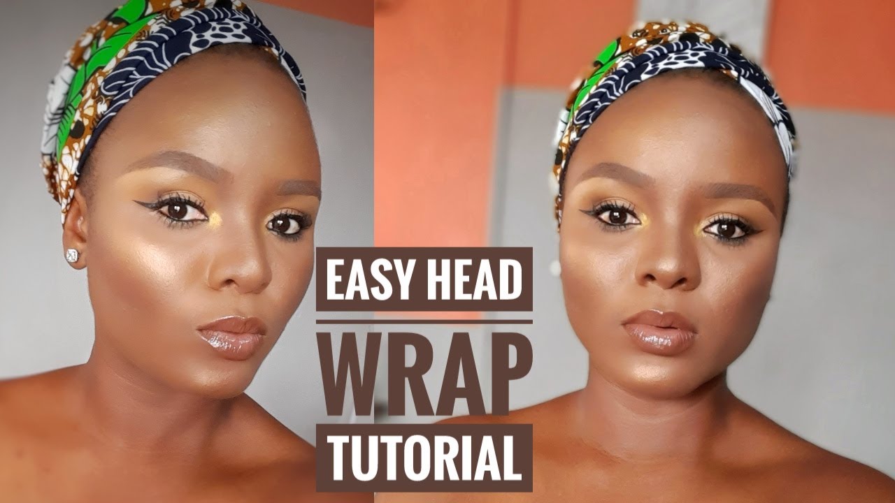 HOW TO: TIE HEAD WRAP/TURBAN TUTORIAL(ANKARA EDITION)- 3 QUICK AND EASY STYLES | KATHERINE USEH ...