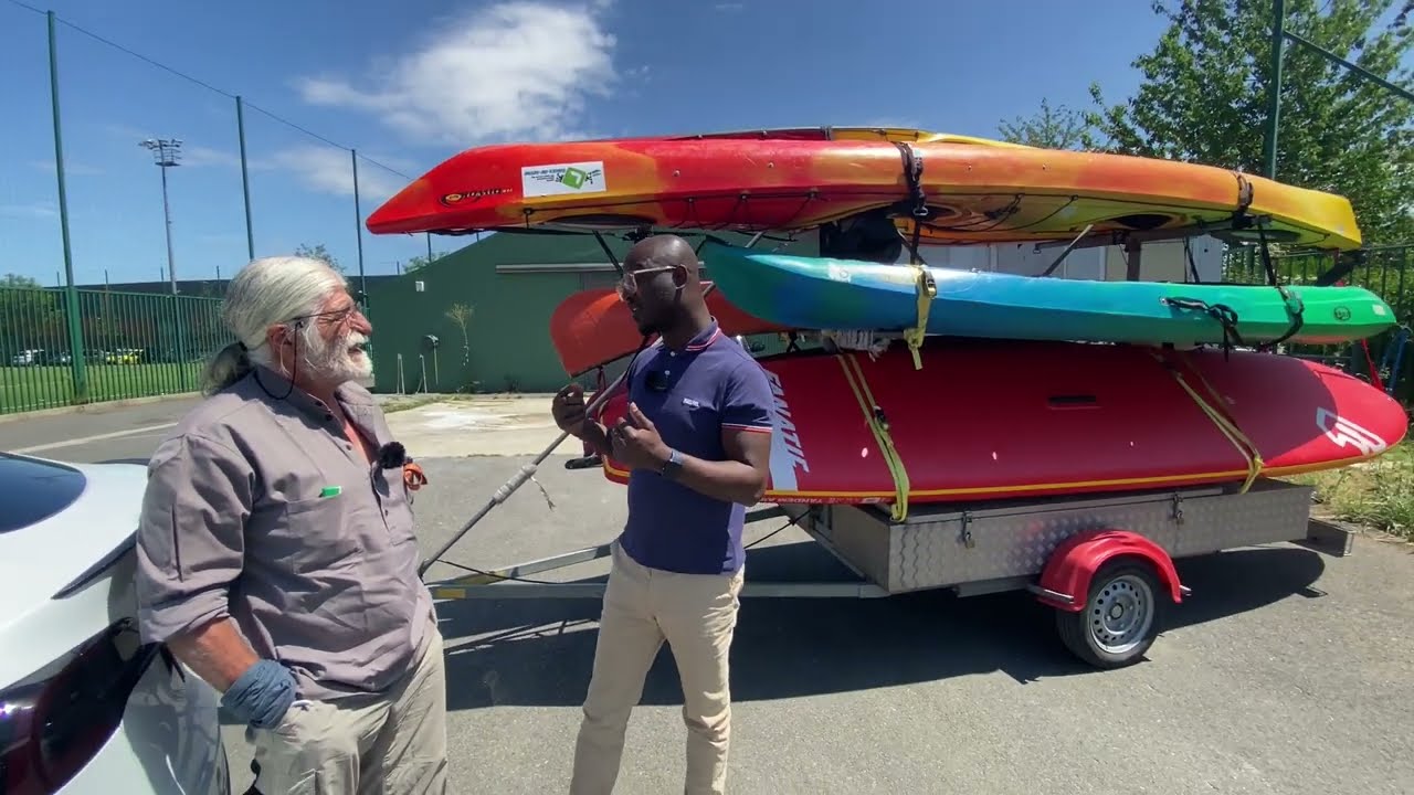 Tesla Model Y: elle Surconsomme avec un attelage de 8 Canoë kayak 😥 ...