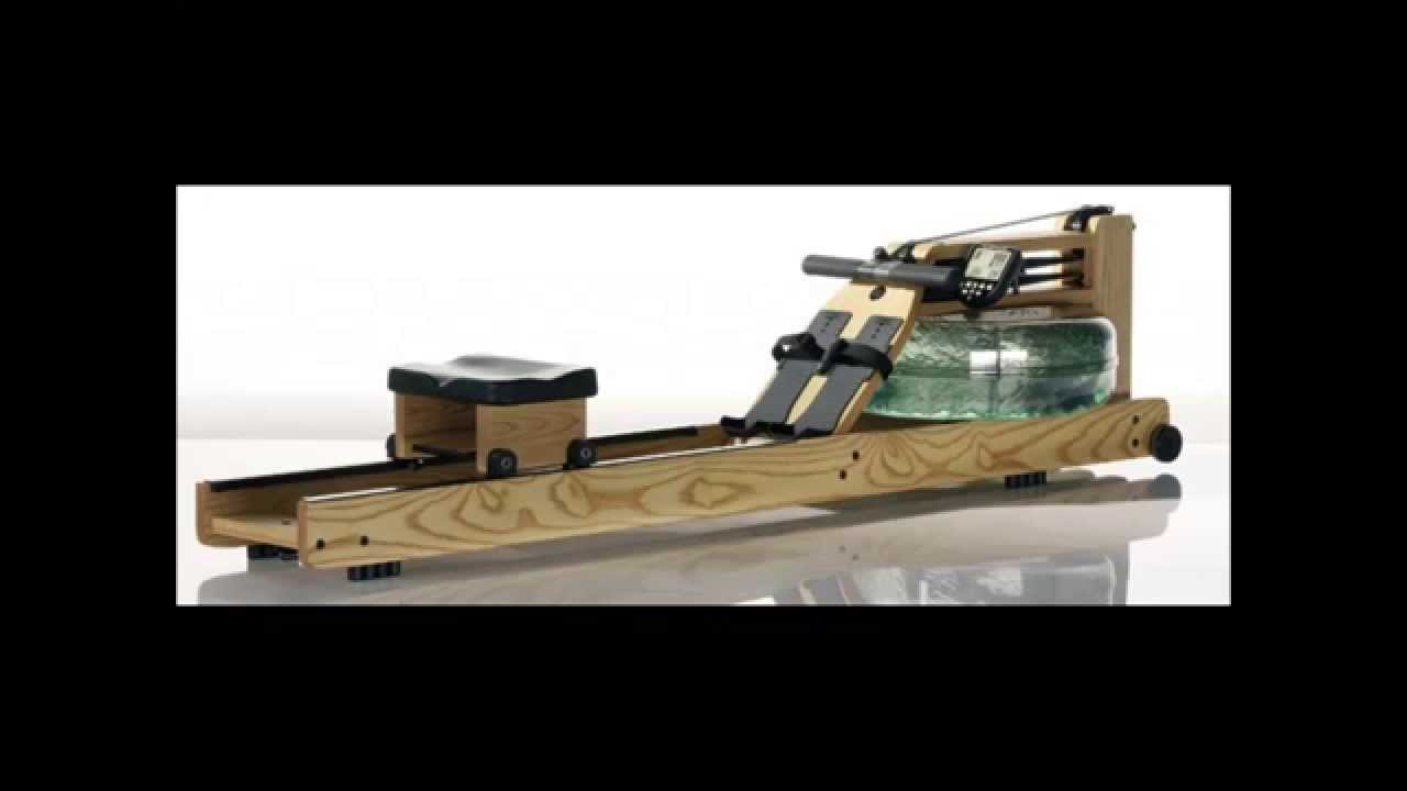 WaterRower-Natural S4 Rowing Machine in Wood - YouTube