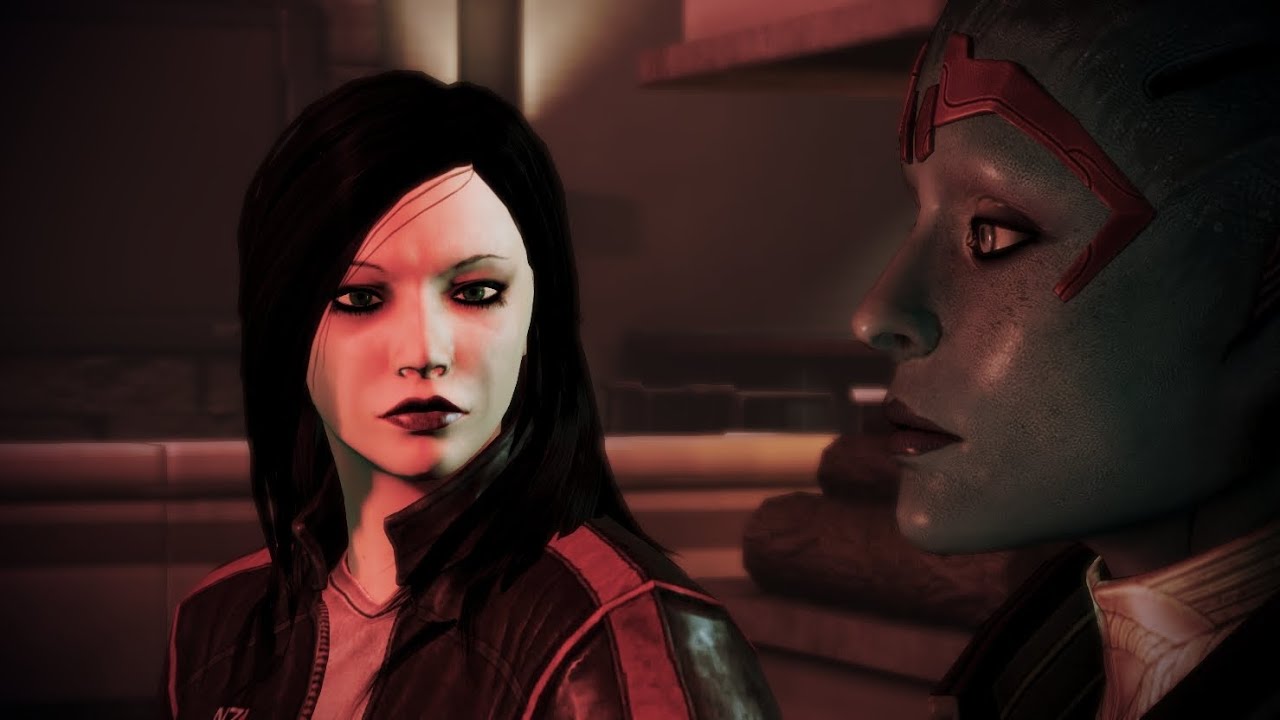 Mass Effect 3 - Citadel DLC - Hanging out with Samara at the Apartment ...