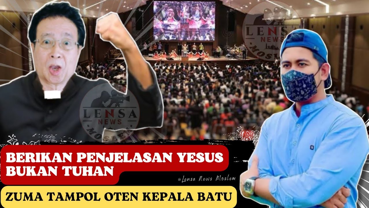 JEMAAT IBADAH MINGGU HISTERIS‼️Berikan Penjelasan YESUS Bukan Tuhan Ust ...