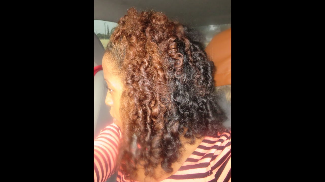 Bouncy Heatless Curls T Shirt Curls Natural Hair Youtube