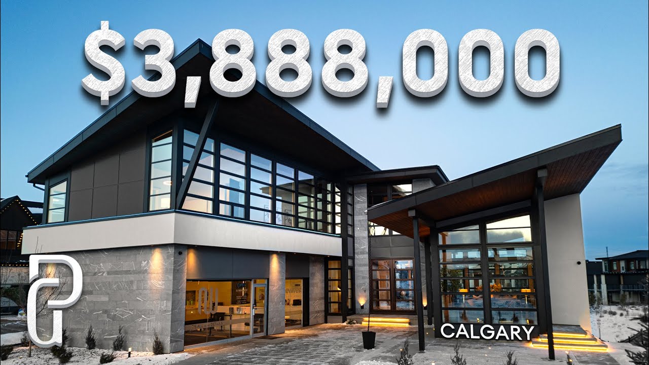Inside a $3,888,000 Modern Mansion In Calgary, Canada - Propertygrams ...