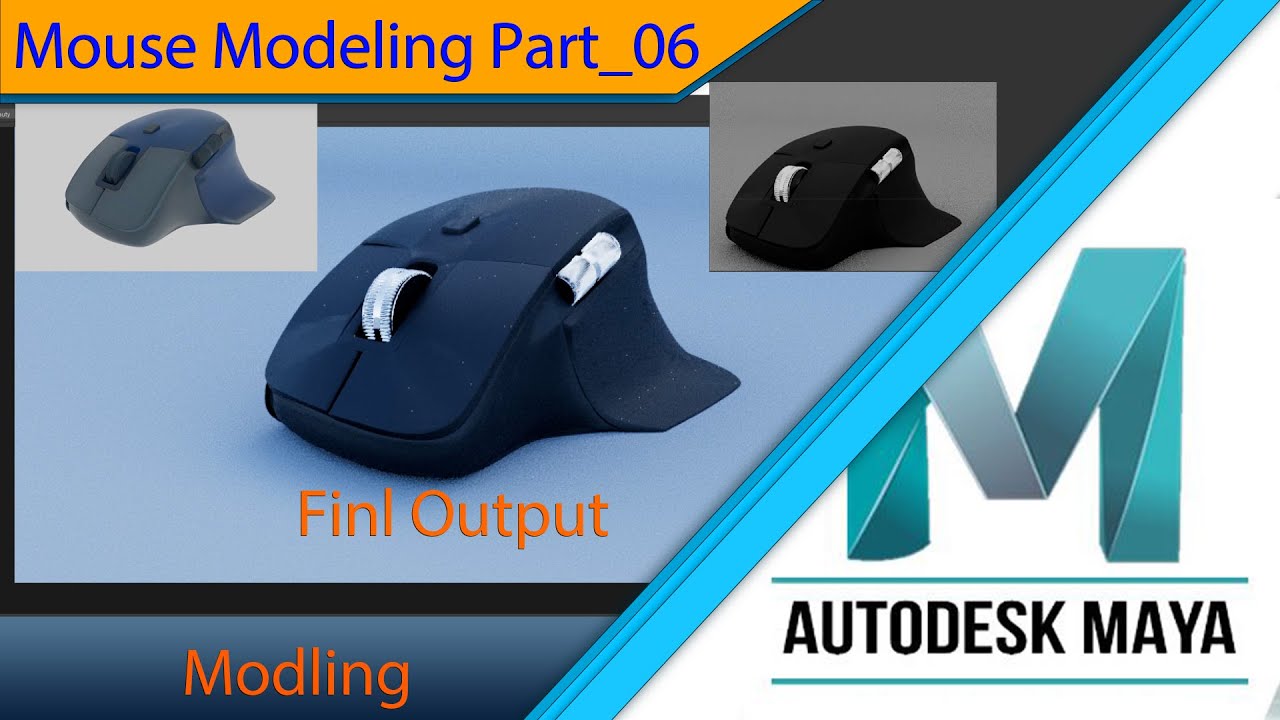 How to model character in Maya? #class_85 (3D LEARNING) - YouTube