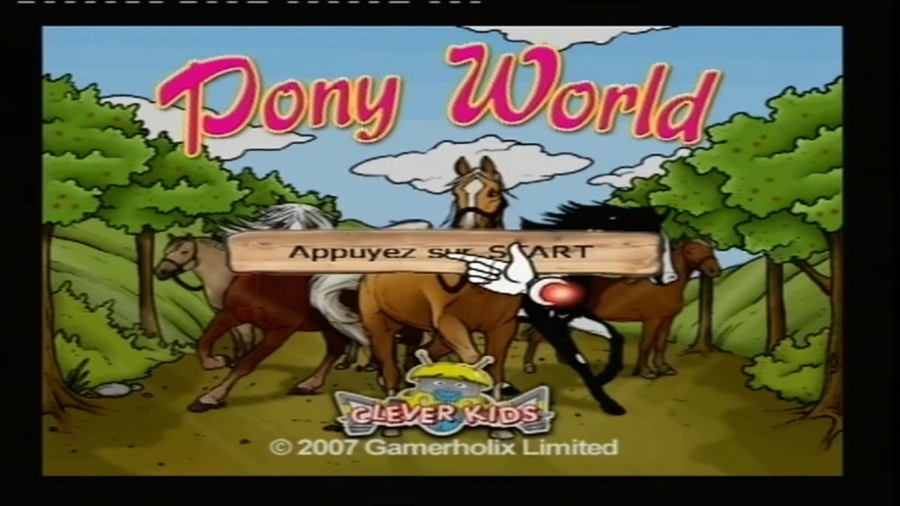 [Ps2] Introduction du jeu "Clever Kids : Pony World" de Gamerholix ...