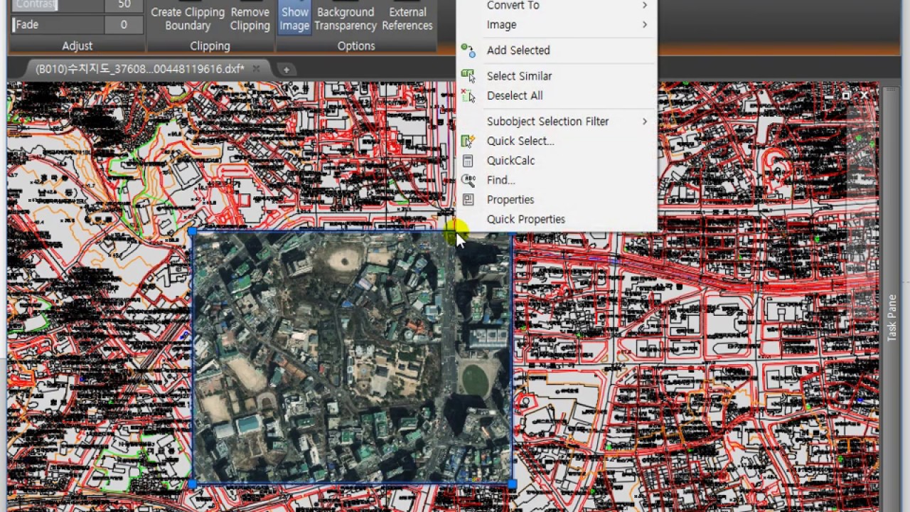QGIS GeoTIF AutoCAD GeoRefImg Appload - YouTube