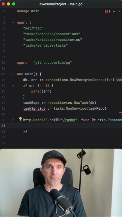 Build a Simple HTTP Server in Go | #golang #webdev - YouTube