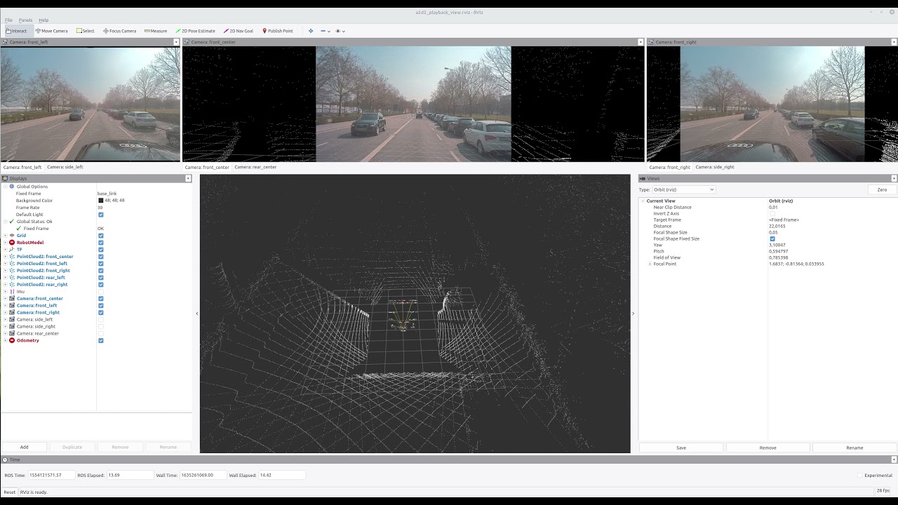 Audi Autonomous Driving Dataset (A2D2) on ROS - YouTube