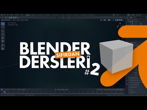 Sıfırdan BLENDER DERSLERİ #2 | Ücretsiz Başlangıç Eğitimi