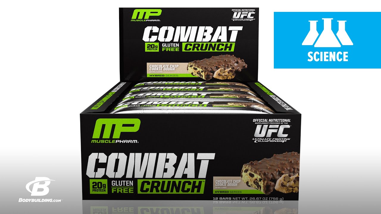 MusclePharm Combat Crunch Bar | Science-Based Overview - YouTube