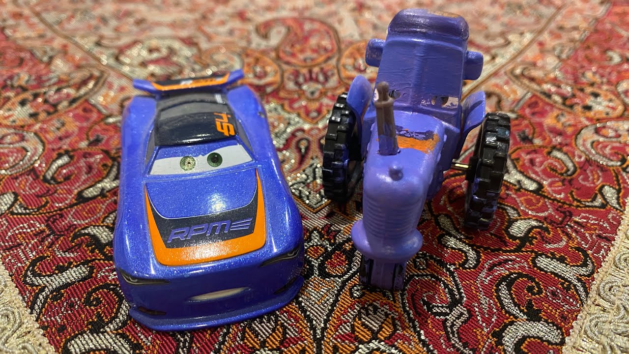 Disney Pixar Cars 3 Diecast RPM Racing Tractor - YouTube