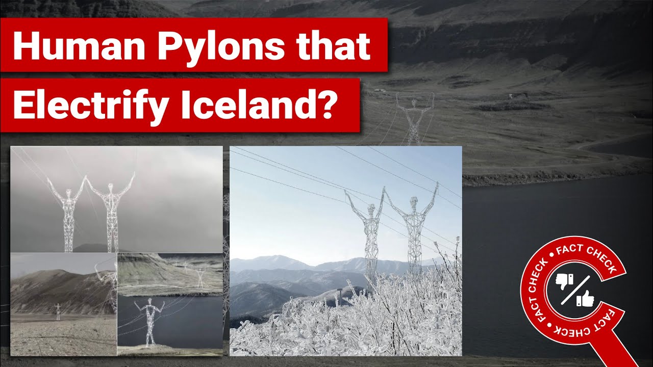 FACT CHECK: Human Pylons that Carry Electricity throughout Iceland ...