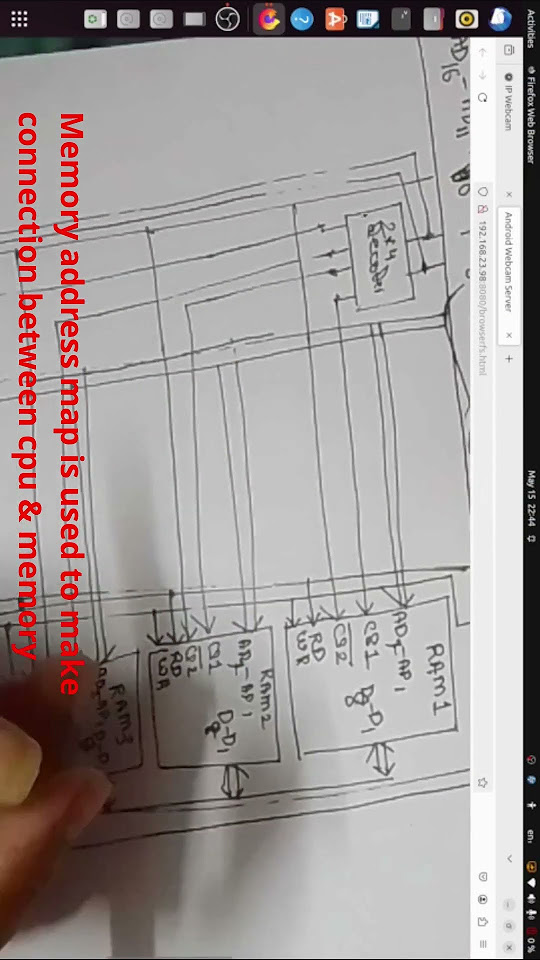 How to make connection between memory and cpu ? by memory address map #vlog #shorts #youtube ...