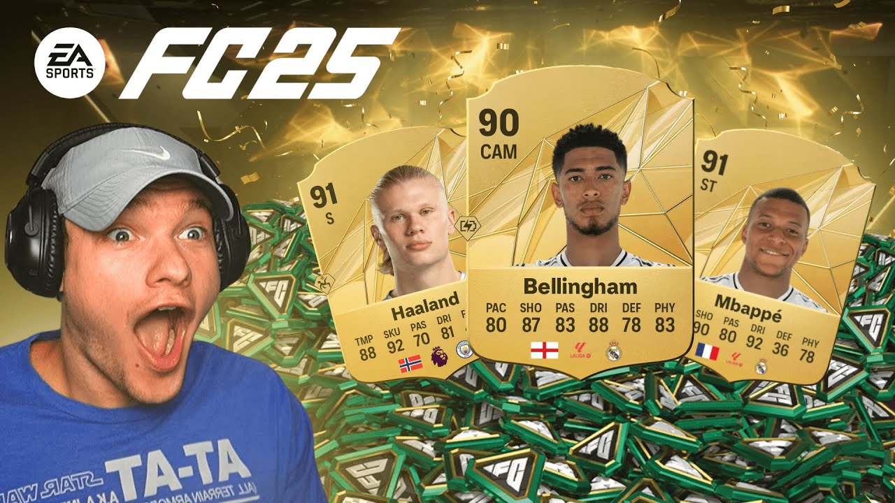 First FC 25 PACK OPENING | Ultimate Team - YouTube