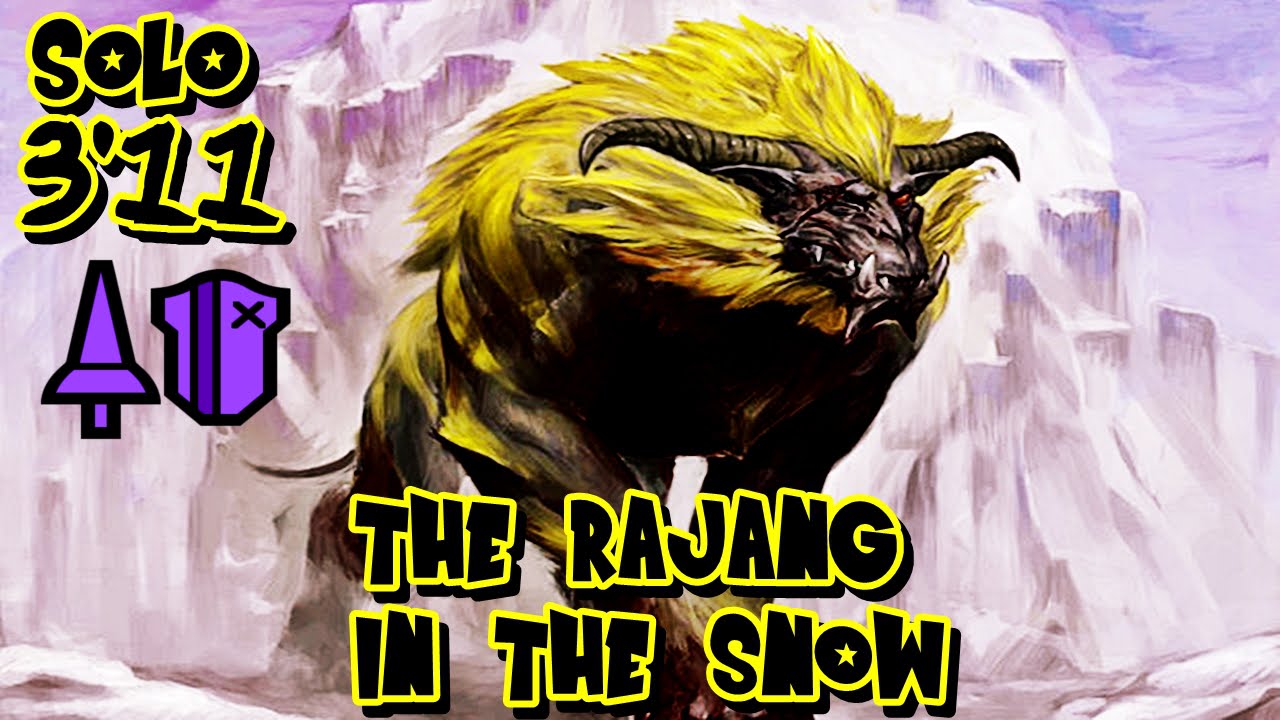 ┌MHX/MHGEN┘ Hub 6★ - The Rajang in the Snow || Giver of Jang di*ks - 3 ...