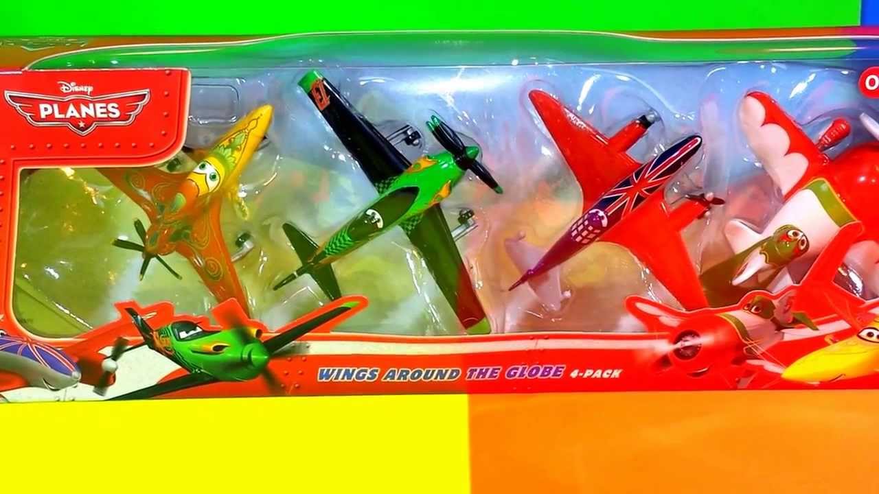 Disney Planes Wings Around The Globe Gift Pack - YouTube