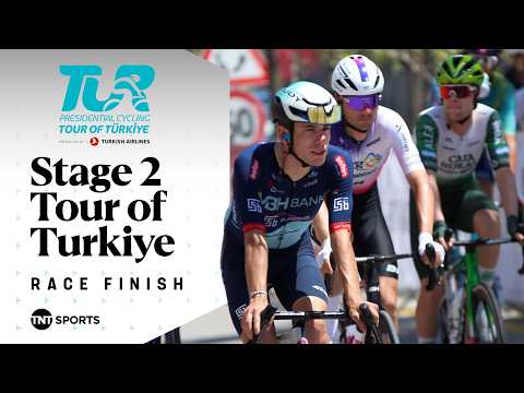 HECTIC SPRINT! 😤  | 2026 Tour of Turkiye Stage 2 Final KM's | TNT Sports Cycling
