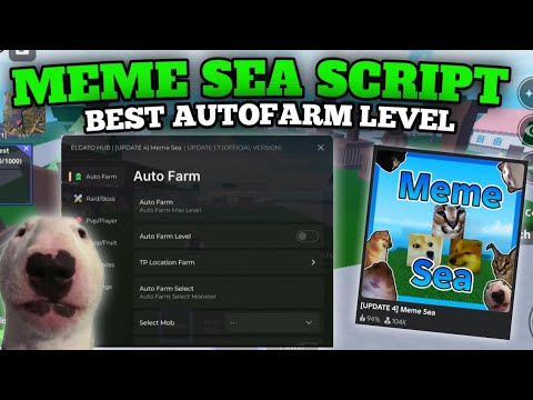 New Meme Sea Roblox Script | AUTOFARM | AUTO BOSS | AUTO RAID | PVP (OP ...
