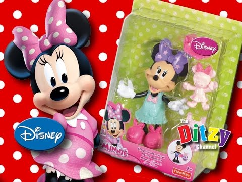 DISNEY MINNIE MOUSE Super Cute Sleepover Bow-tique playset unboxing by ...