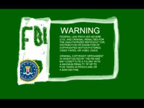 FBI Warning 1997 2000 DVD Version (My Version) - YouTube