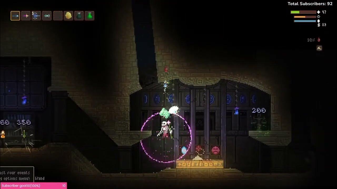 NOITA - First Stevari kill & an over-enthusiastic celebration! - YouTube