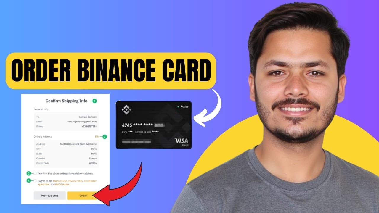How to Order and Use the Binance Card for Purchases in Europe - YouTube