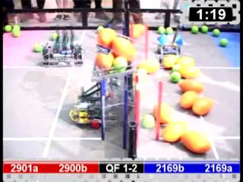 VEX Clean Sweep 2009-08-09 QF1-2 - YouTube