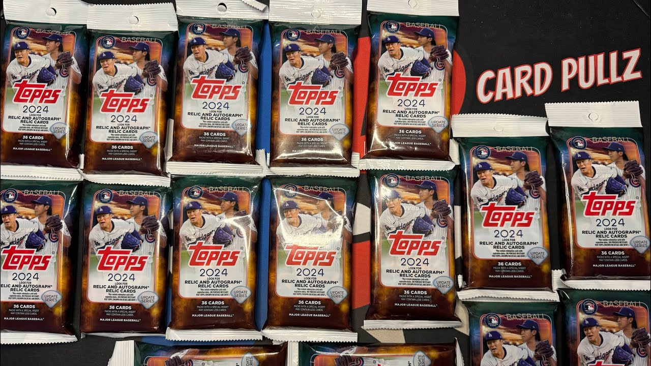 2024 Topps Update Fat Packs ⚾️ Are they good this time?! 🔥 16 Pack ...