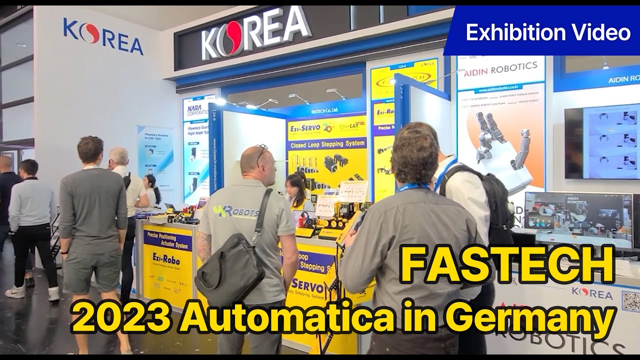 FASTECH 2023 Automatica in Germany - YouTube