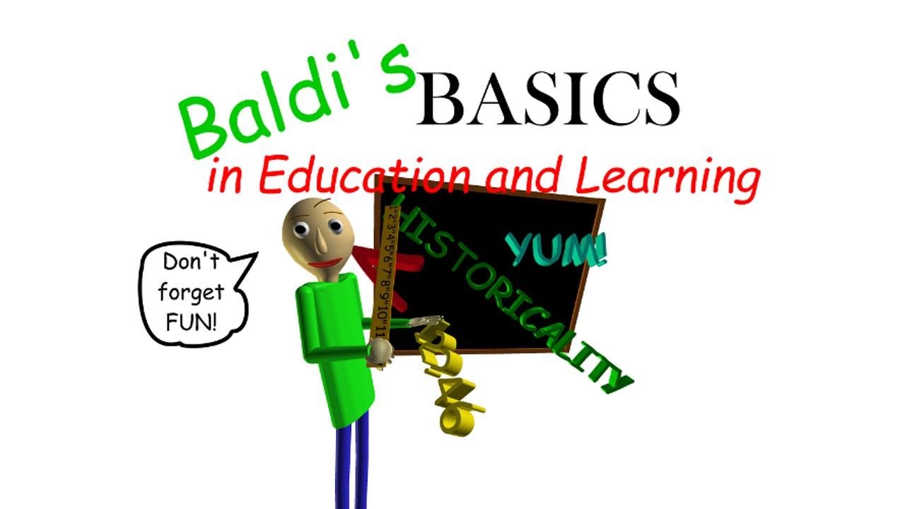 You Can Think Pad - Baldi's Basics in Education and Learning - YouTube